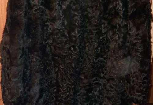 Шуба из козлика,натуральная,рамер 60-62