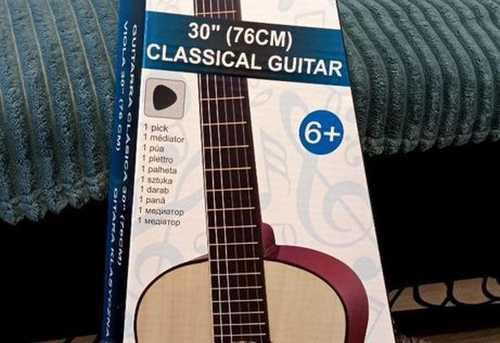 Классическая гитара для детей 76см