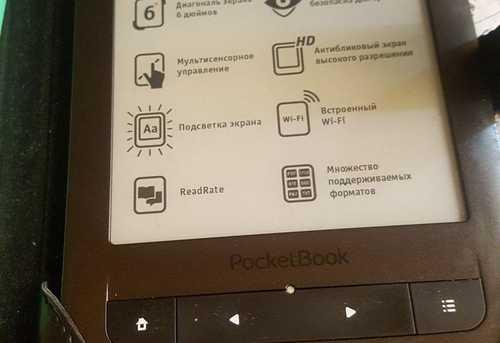 PocketBook 623 Touch 2 c подсветкой сенсор мультит