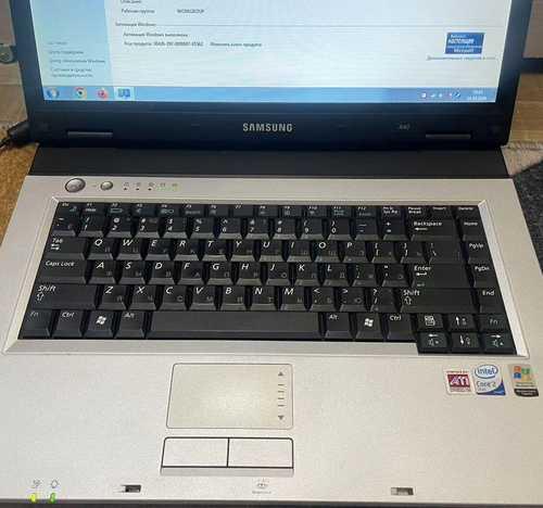 Ноутбук samsung r40