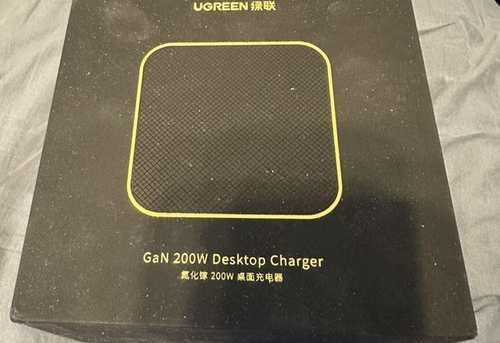Зарядное Gan устройство фирмы Ugreen 200w