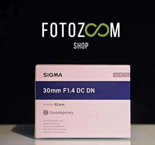 Sigma 30mm f/1.4 DC DN Contemporary Sony E