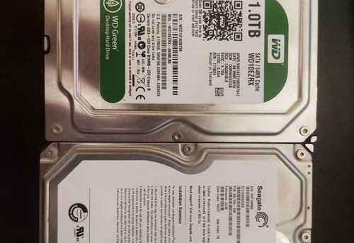 Жесткие диски 3.5 по 1Tb 2шт