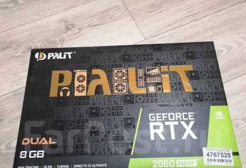 Видеокарта Palit nvidia RTX 2060 super dual
