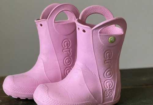 Резиновые сапоги crocs c10