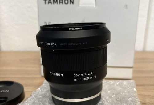 Объектив Tamron 35 mm 2.8 fe for sony новый