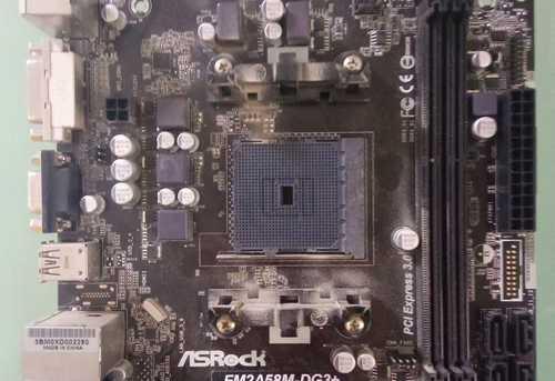 Материнская плата asrock fm2a68m-dg3+