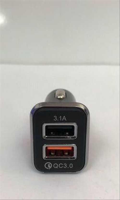 Автомобильная зарядка quick charge 36W 2 USB