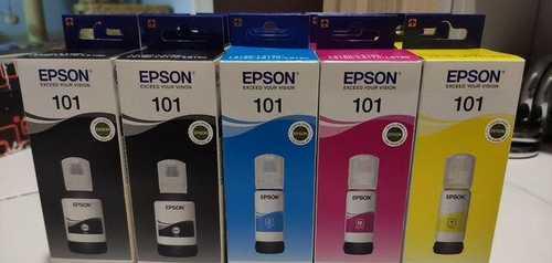 Чернила для принтера Epson 101 EcoTank (20шт.)