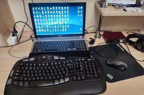 Беспроводная клавиатура и мышь logitech y-rcp140