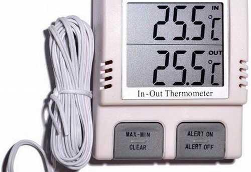 Термометр те-1125 цифровой электронный с двойным д