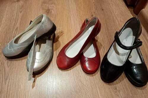 Туфли для девочки размер 35