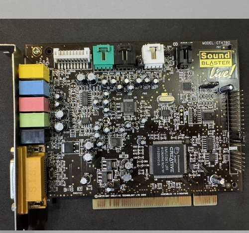 Звуковая карта Creative Sound Blaster Live CT4780