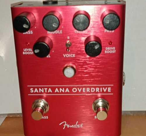 Fender santa ANA overdrive pedal