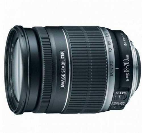 Новый Объектив Canon EF-S 18-200mm f/3.5-5.6 IS