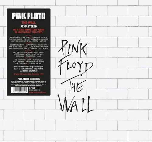 Pink Floyd – The Wall 2LP EU2016 (1979) новый