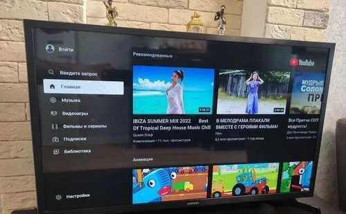 Smart TV Телевизор Samsung 82см встроен wifi,hdmi