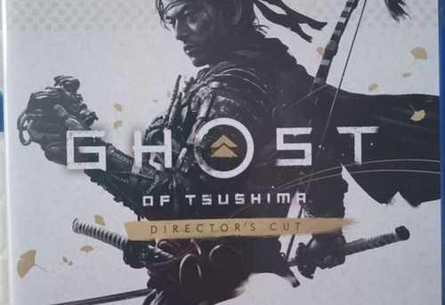 Диск на ps5 Ghost of tsushima