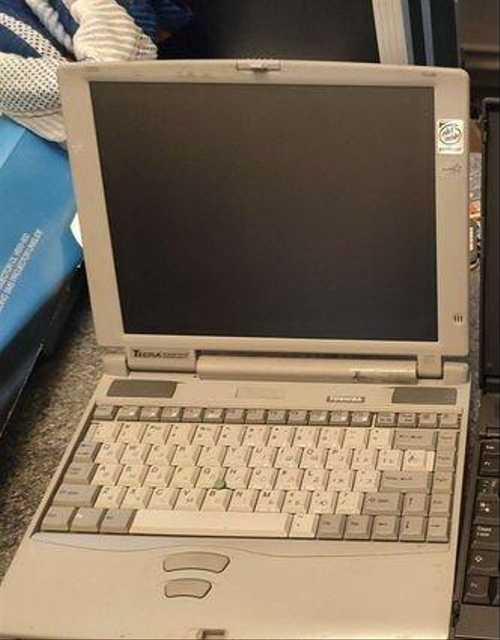 Ноутбук Toshiba Tecra 520-cdt. Советских времён