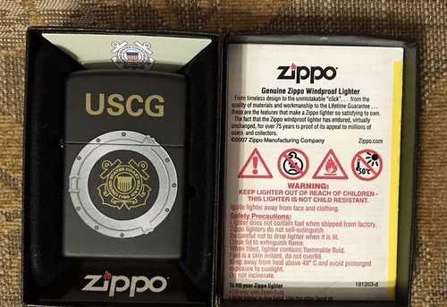 Новая Zippo 28623 uscg оригинал