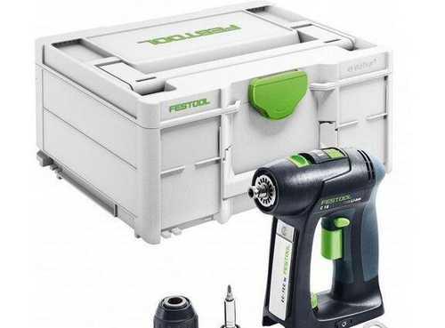 Аккумуляторная дрель-шуруповёрт Festool C 18-Basi