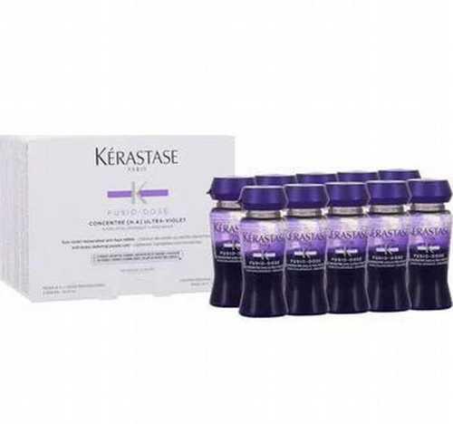 Kerastase Fusio-Dose Concentre ultra-violet 10 шт