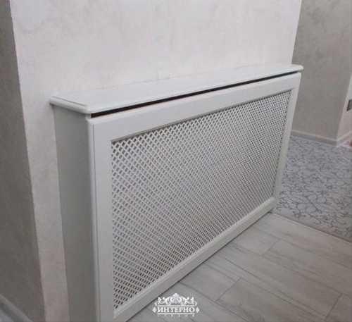 Экран для радиатора отопления в эмали