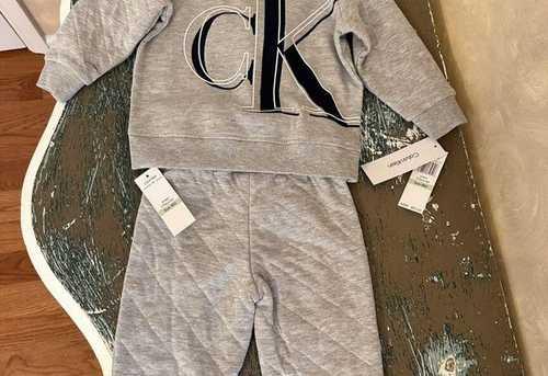 Теплый детский костюм Calvin Klein 8мес новый