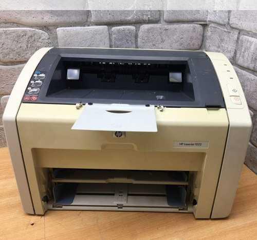 Лазерный принтер HP LaserJet 1022. Гарантия