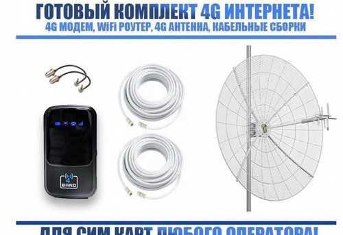 Универсальный комплект 4G Интернета M4 Band KNA-24