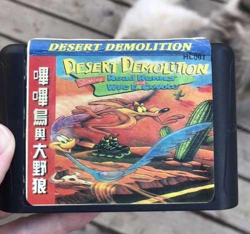 Картридж sega Desert Demolition