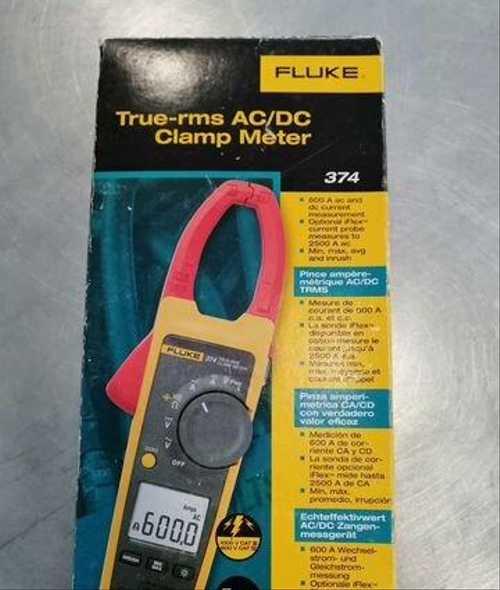 Токоизмерительные клещи Fluke 374