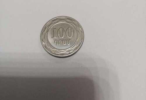 Монета Армения 100 драмов