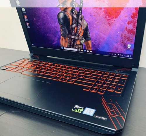 Игровой ноутбук Asus I5/GTX1050Ti с гарантией