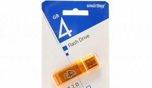 USB флешка Флешка 4 гб Smartbuy Glossy series Oran