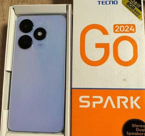 TECNO Spark Go 2024, 4/128 ГБ