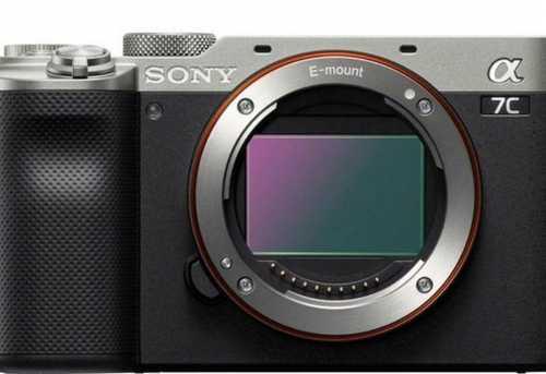 Фотоаппарат Sony Alpha ilce-7C Body, Silver