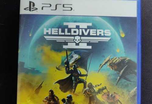 Helldivers 2 PS5 диск