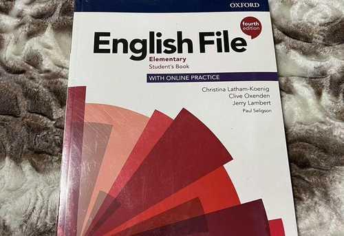 English file elementary 4th edition новые sb+wb+cd