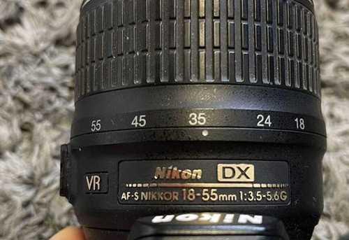 Фотоаппарат Nikon d3100 с объективом 18-55мм