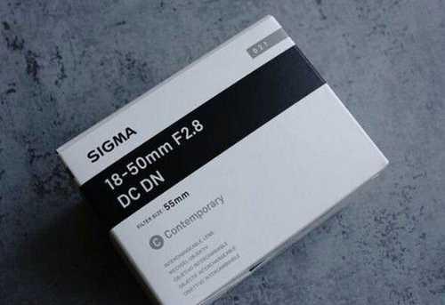 Sigma 18 50mm f 2.8 sony e mount