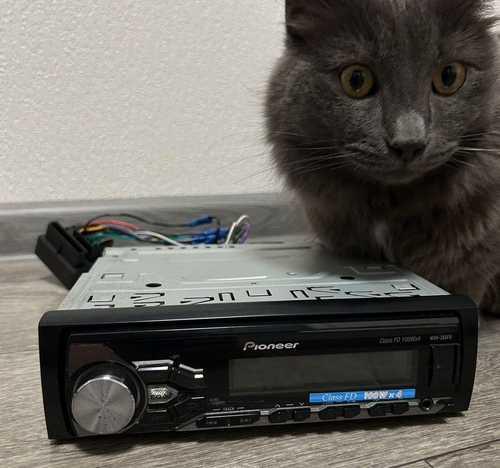 Магнитола pioneer mvh 280fd 4х100