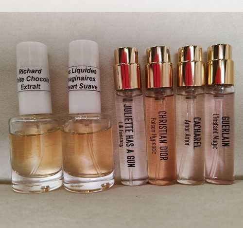 Отливанты из randewoo Guerlain, Dior, Cacharel