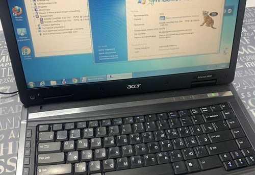 Acer 5220 core2duo t5750/3 Gb/120 SSD