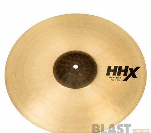 Тарелка Crash Sabian 16" HHX Thin (11606XTN)