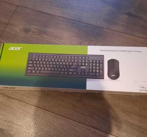 Клавиатура и мышь Acer OKR120