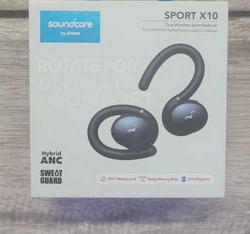 Наушники Anker Soundcore Sport X10