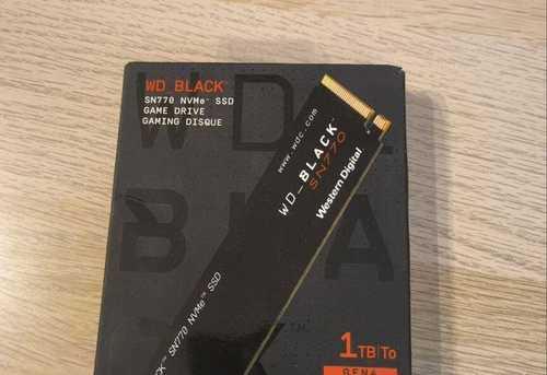 SSD WD black sn770 1tb