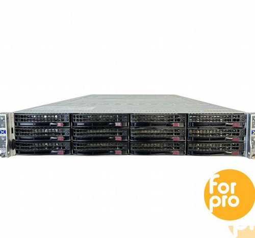 Сервер Supermicro 6027TR 12LFF 2xE5-2637v4 32GB