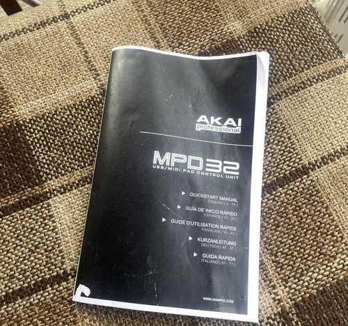 Akai mpd32 инструкция